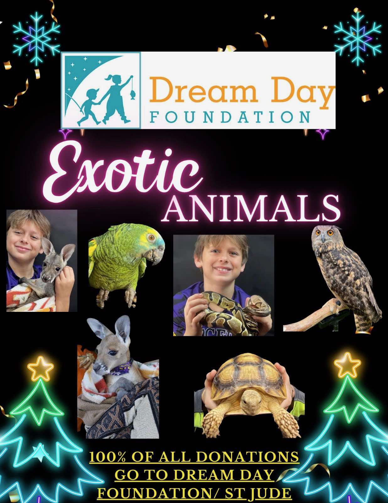 Dream Day Foundation Booth at Marche' in the Park | Dream Day Foundation